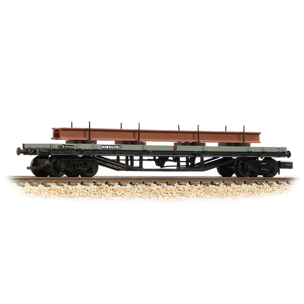 Bachmann Europe plc - 30T 'Bogie Bolster C' Bogie Bolster BR Grey [WL]